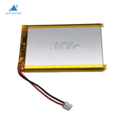 China 3.7V 4000mAh Pouch Lithium Polymer Battery 805080 For Consumer Smart Device Custom Order for sale