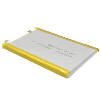 China 806090 3.7V 6000mAh Lithium Polymer Pouch Cell for Consumer Smart Devices Custom Battery Supplier for sale
