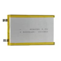 China 806090 3.7V 6000mAh Lithium Polymer Pouch Cell for Consumer Smart Devices Custom Battery Supplier for sale