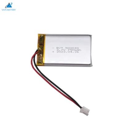 China HZ503048 3.7V 750mAh Lithium Polymer Battery Pack For Consumer & Smart Electronic Devices for sale