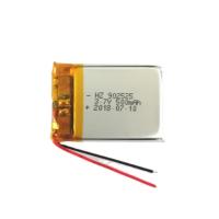 China HZ902525 3.7V 500mAh Lithium Polymer Battery For Wireless Headset Customizable for sale