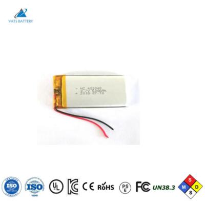 China HZ403048 3.7V 600mAh Lithium Polymer Battery With Seiko PCB For Smart Watch & Consumer Electronics for sale