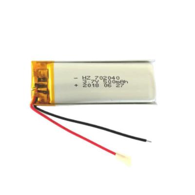 China HZ702040 3.7V 600mAh Lithium Polymer Battery Pouch Cell For Consumer Electronics Customizable for sale