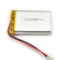 China 703450 3.7V 1500mAh Lithium Polymer Pouch Cell For Consumer Smart Devices Custom Supply for sale