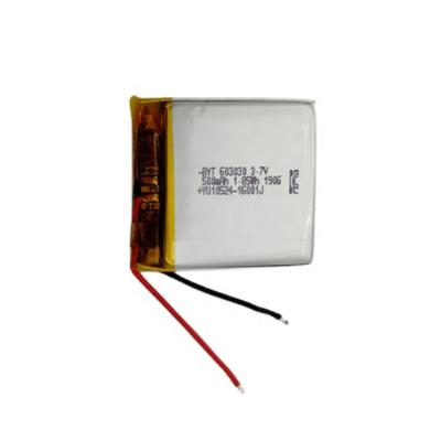 China HZ603030 3.7V 500mAh Lithium Polymer Battery KC CE Certified For Consumer Smart Devices for sale