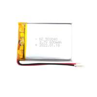 China 503040 3.7V 600mAh Lithium Polymer Pouch Cell For Smart VR Glasses Replacement for sale
