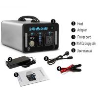 China PS6B 500wh Solar Power Supply 500W With AC 110V 220V Lithium Backup Generator Station for sale