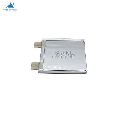 China 013945 3.7V 110mAh Lithium Polymer Battery Rechargeable Custom Lipo Cell High Capacity for sale