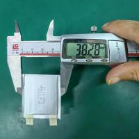 China 013945 3.7V 110mAh Lithium Polymer Battery Rechargeable Custom Lipo Cell High Capacity for sale