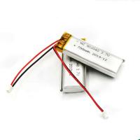 China 902040 3.7V 700mAh Lithium Polymer Battery Rechargeable Long Cycle Life OEM ODM for sale