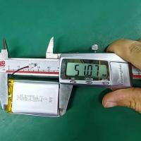 China 803450 3.7V 1500mAh Lithium Polymer Battery Rechargeable Long Cycle Life OEM ODM for sale