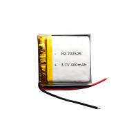 China 702525 3.7V 400mAh Lithium Polymer Battery Rechargeable Factory Supply Grade A Cell for sale