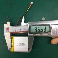 China 553436 3.7V 650mAh Lithium Polymer Battery Rechargeable Grade A Cell Long Cycle Life for sale