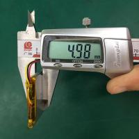 China 553436 3.7V 650mAh Lithium Polymer Battery Rechargeable Grade A Cell Long Cycle Life for sale
