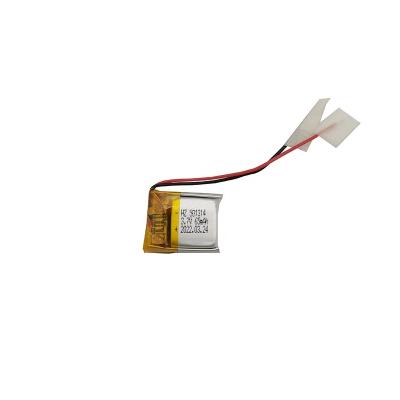 China 501314 3.2V 65mAh Lithium Polymer Battery Rechargeable Custom Lipo Cell High Capacity for sale