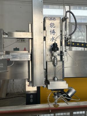 China Robust Accurate High Pressure Water Cutting Machine CNC 5 Axis Waterjet Cutting System for sale