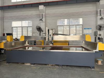 China Industrial Five Axis High Pressure Water Cutting Machine Energy Saving CNC Waterjet Cutter for sale