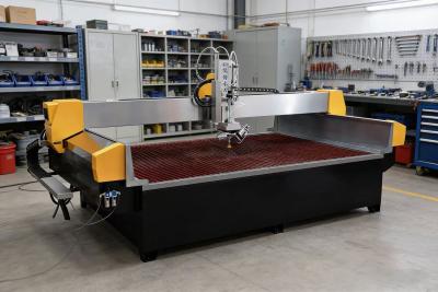 China 5 Axis CNC Waterjet Cutting System High Precision Aerospace Grade For Complex Components for sale