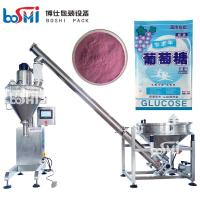 China Botle Can Sachet Powder Pouch Filling Machine Semi Automatic 10g 20g 1kg for sale