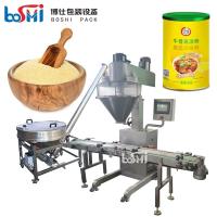 China Electric Automatic Bottle Filling Machine For Flour Milk Food Powder for sale