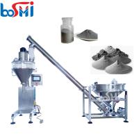 China Chemical Powder Semi Automatic Bottling Machine With 304 Stainless Steel Material for sale