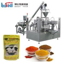 China Seasoning Ziplock Bag Packing Machine , Chilli Powder Doypack Packaging Machine for sale