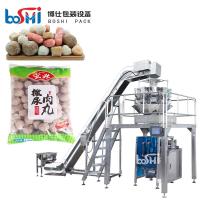 China PLC Control Frozen Food Packaging Machine For Shrimp Meat Ball Frozen Chips for sale