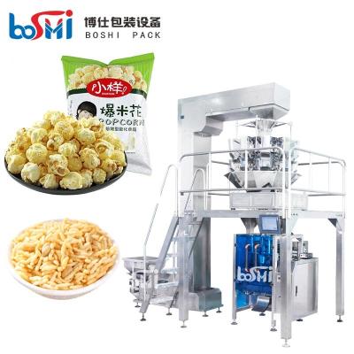 China 220V Automatic Popcorn Packing Machine PLC Control Multifunctional for sale