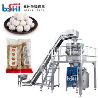 China Pneumatic Frozen Food Packing Machine For Fish Ball Chicken Nugget Multifunctional for sale