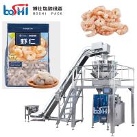 China Automatic Multihead Weigher Packing Machine For Sea Food Roasted Shrimp Fish for sale