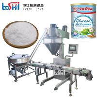 China Electric Semi Automatic Bottle Filling Machine For Protein Powder Pumpkin Powder for sale