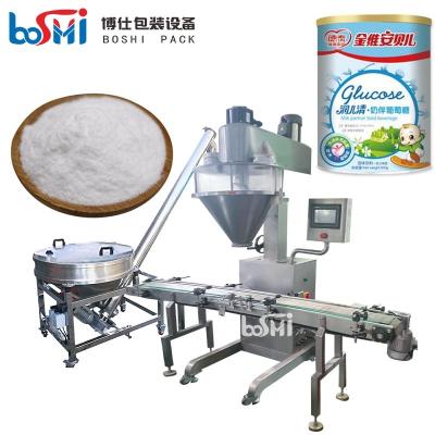China Electric Semi Automatic Bottle Filling Machine For Protein Powder Pumpkin Powder for sale