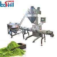 China Manual Semi Automatic Bottle Filling Machine 25L 50L For Tea Powder Drink Powder for sale