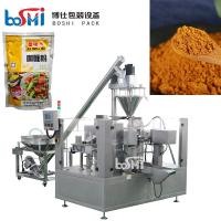 China Masala Premade Pouch Packaging Machine With 304 Stainless Steel Material for sale