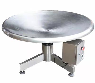 China 0.8m Height Packing Machine Accessories Table Rotary For Collecting Finish Product for sale