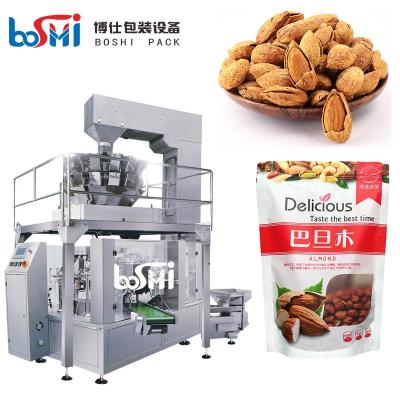 China Automatic Premade Bag Pet Food Fish Feed Animal Food Packing Machine With Zipper for sale