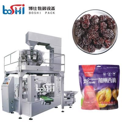 China Aluminium Sweet Candy Dried Nuts Peanut Packing Machine With Zipper for sale