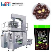 China Premade Zipper Bag Rice Sugar Grain 8 Station Rotary Packing Machine Automatic for sale