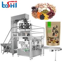 China Automatic Muesli Cereal Oatmeal Snack Granule Premade Bag Zip Lock Bag Packing Machine for sale