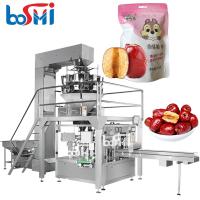 China Automatic Gummy Bear Soft Candy Snack Chips Cracker Standup Pouch Bag Given Packing Machine for sale