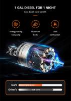 China 12V/24V Air Heater Diesel Air Heater 5KW Diesel Heater With Remote Control for sale