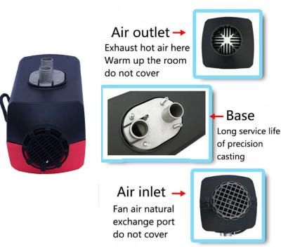 China 12V/24V Parking Fuel Heater Night Air Heater 5KW Diesel Heater For Truck Boat Car Trailer Motorhomes Campervans Caravan for sale