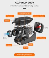 China Truck 8kw 12v Air Parking Diesel Heater Air Condition System Liquid for sale