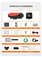 China Passenger Van Camper Trailer RV Quiet Space Air Heater Kit 5KW 12V Diesel Air Heater With 10L Fuel Tank Remote Control for sale