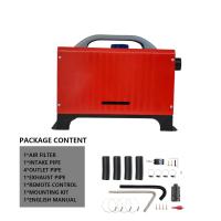 China 5kW All-in-One Diesel Parking Heater with 5L Fuel Tank, Remote Control, and LCD Monitor for Trucks and RVs for sale
