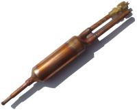 China Refrigeration Parts Welding Copper Filter Drier with High-Efficiency Filtration Acid Neutralization and Secure Welding Design for sale