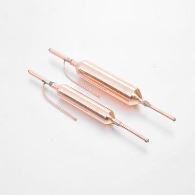 China Welding Copper Filter Drier with Pre-Welded Copper Pipe for High-Performance Moisture Removal and Acid Neutralization for sale