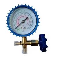 China R410 R22 Freon Charging Gas AC Car Air Conditioner Manifold Pressure Gauge for Refrigerant for sale