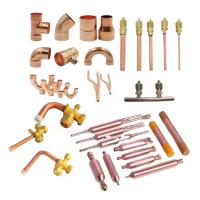 China 2 Way 3 Way Copper Split Service Valve for Air Conditioning Parts Customized for sale