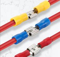 China Insulated Male Disconnects Male Female Crimp Terminals Butt Wire Connector for Machinery Repair Shops for sale